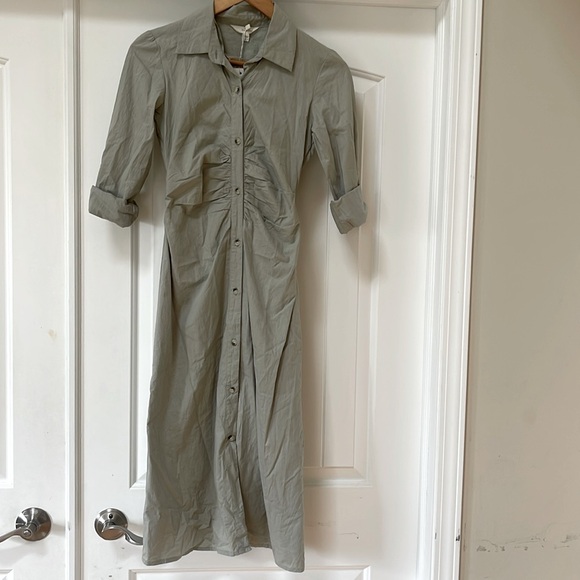 Anthropologie | Dresses | Nwt Anthropologie Sim And Sam Shirt Dress ...